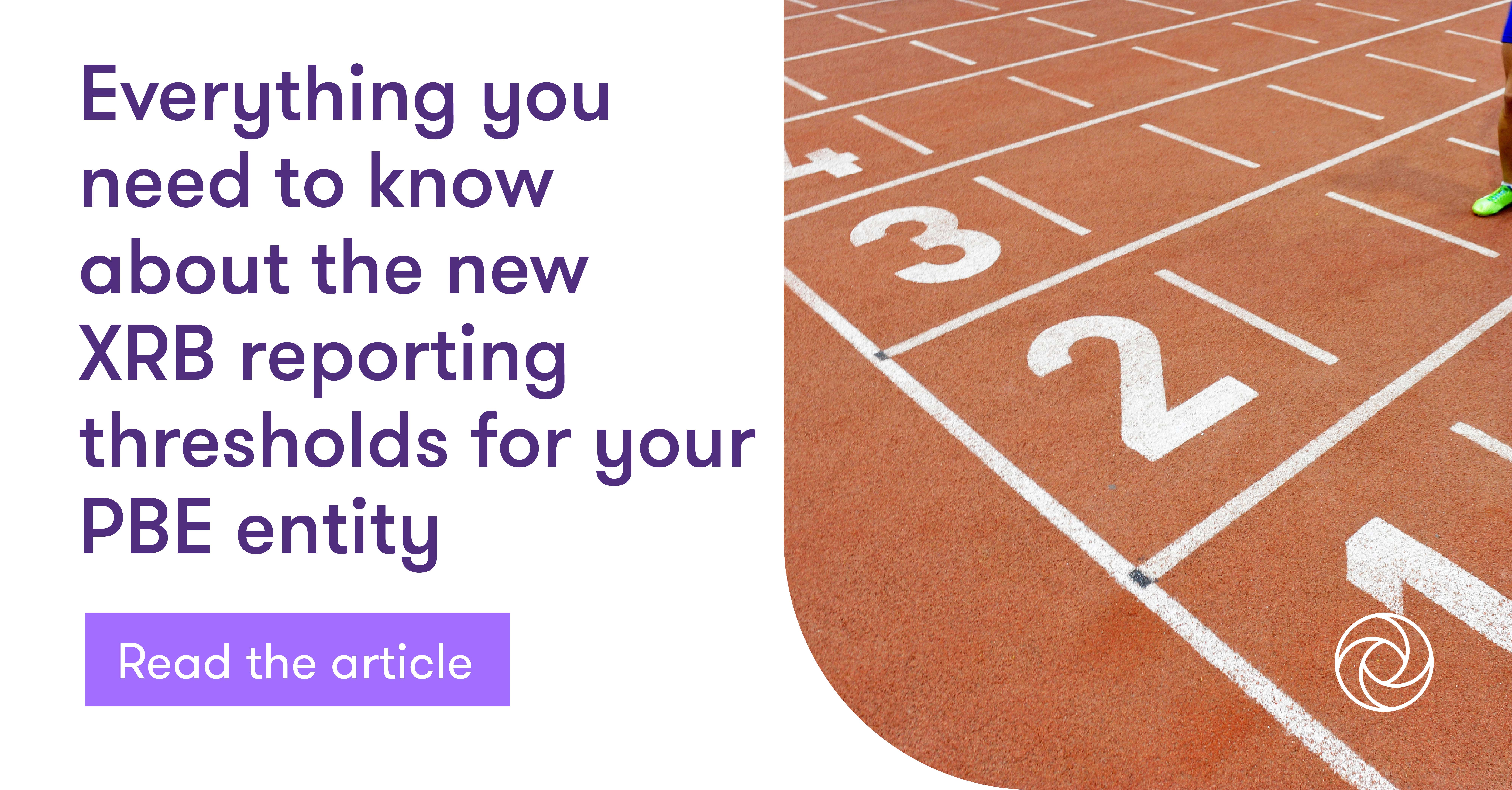 Everything you need to know about the new XRB reporting thresholds for ...